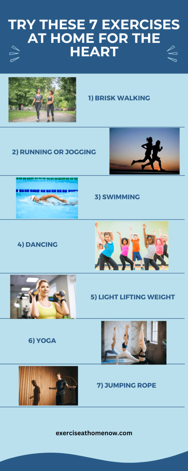Try These 7 Exercises At Home For The Heart